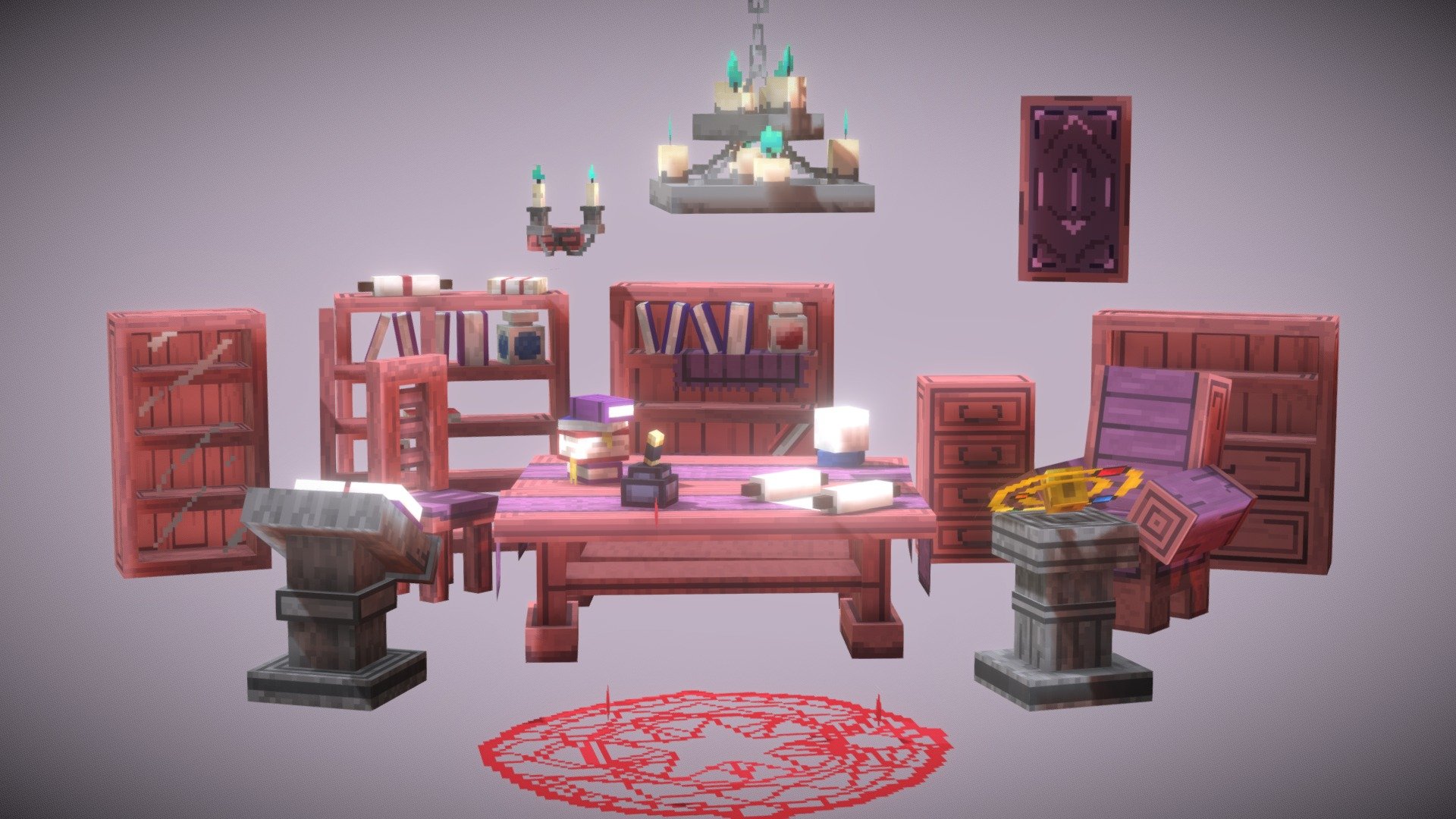 Witch Pack - 3D model by CoolPixelpro [fda888f] - Sketchfab
