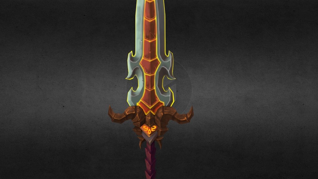 Zoid's Firelit Greatsword - Download Free 3D model by jeath [fda902a ...