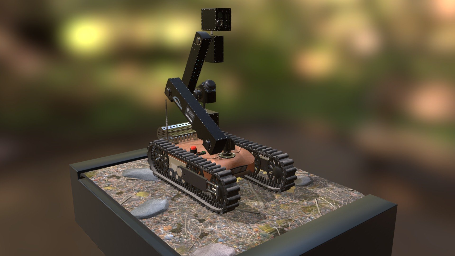 Taurob tracker - 3D model by JillValentine [fdacdaf] - Sketchfab