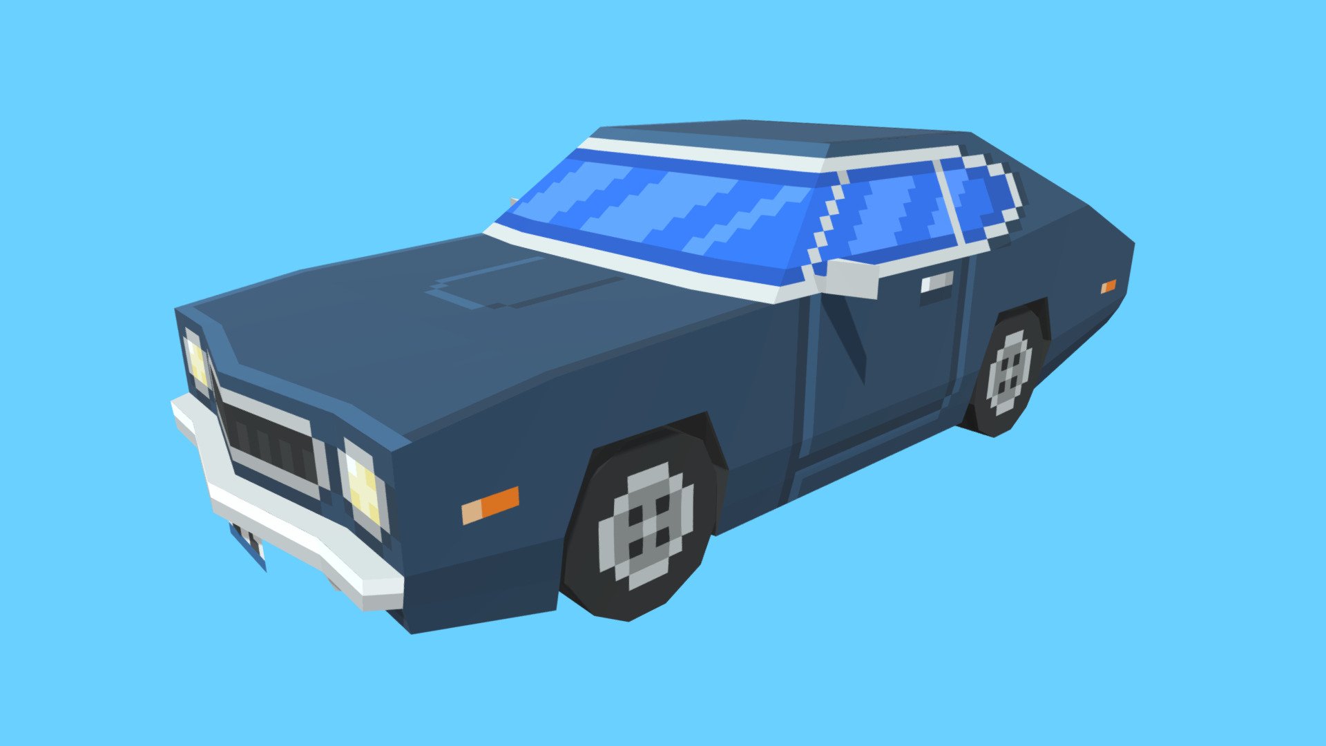 Low-Poly - Bolt Rio grande - 3D model by StoneRabbit [fdadf8b] - Sketchfab