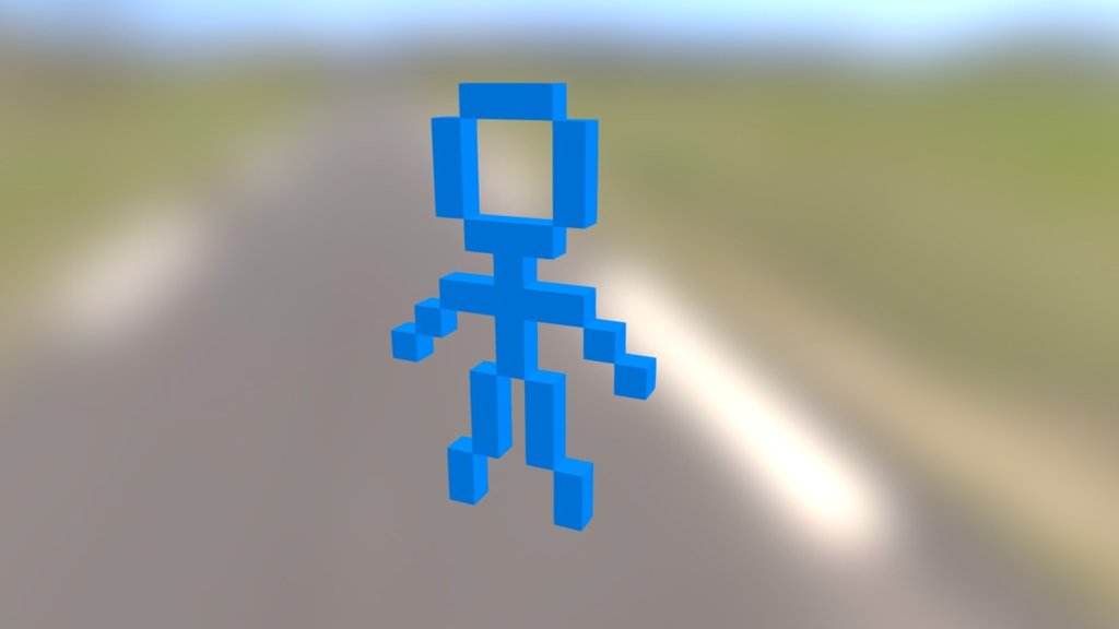 A Stickman - 3D model by Pau Arqueros (@eldrazicoffee) [fdafac2 ...