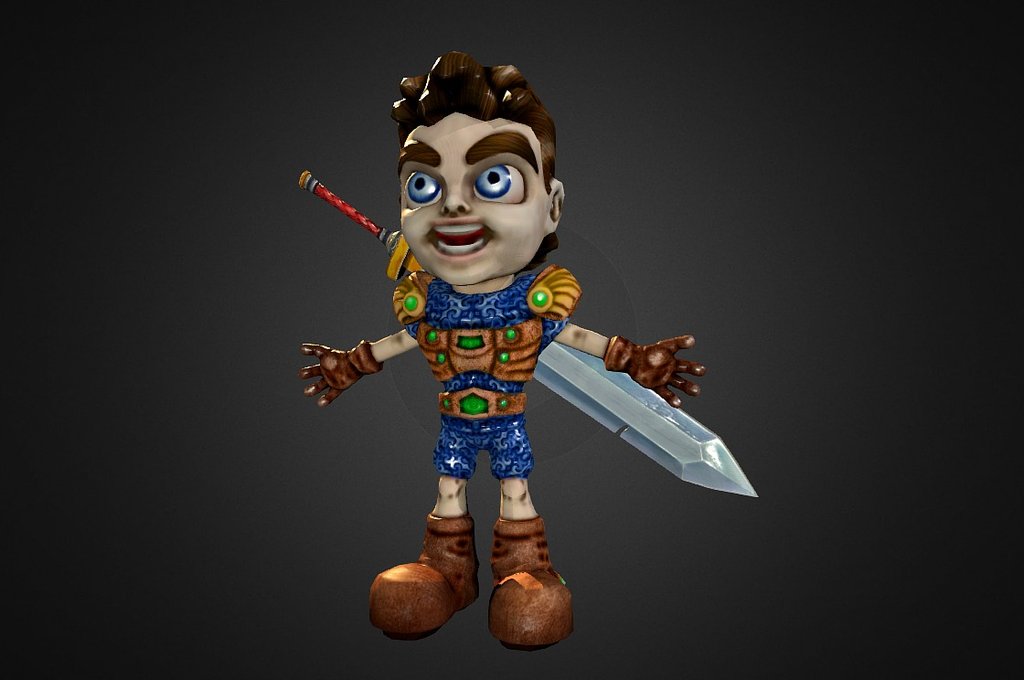 Hero Darius - 3D model by szabolcs.dvorcsak [fdb05a4] - Sketchfab