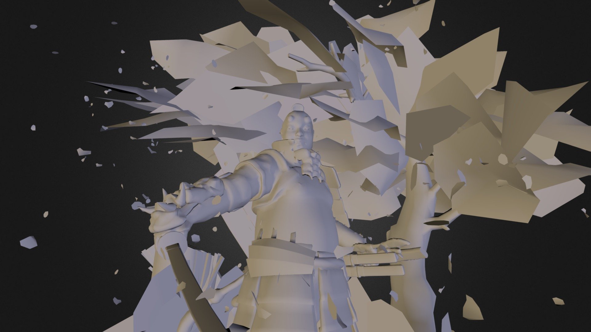 samurai - 3D model by qqqzero [fdb0f3a] - Sketchfab