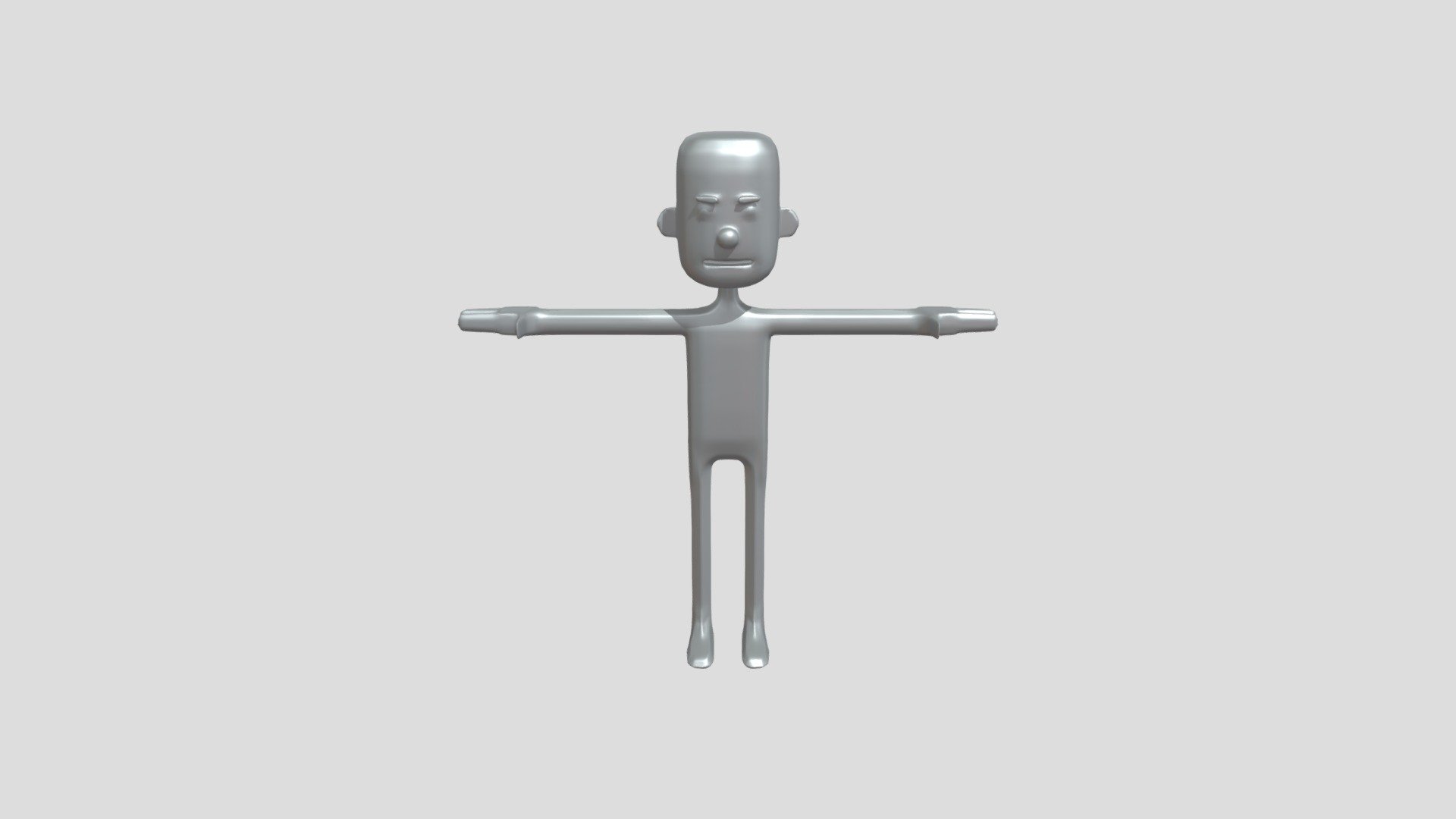 simple humanoid character - 3D model by bman66 [fdb115a] - Sketchfab