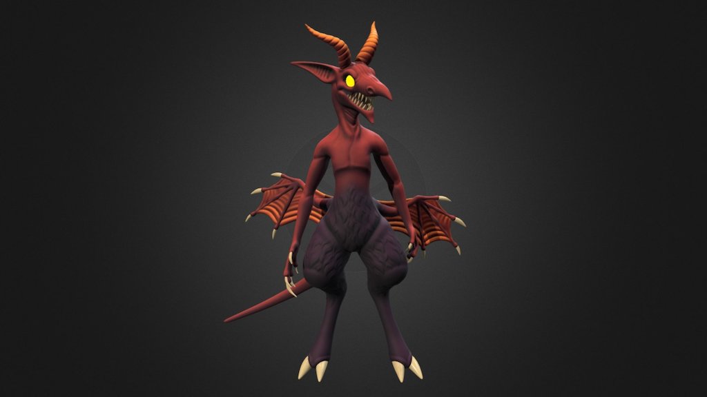 Demon - 3D model by gbensonart [fdb117c] - Sketchfab