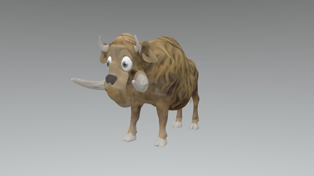 Wooly Cow - 3D model by madscijoeweaver [fdb25f6] - Sketchfab