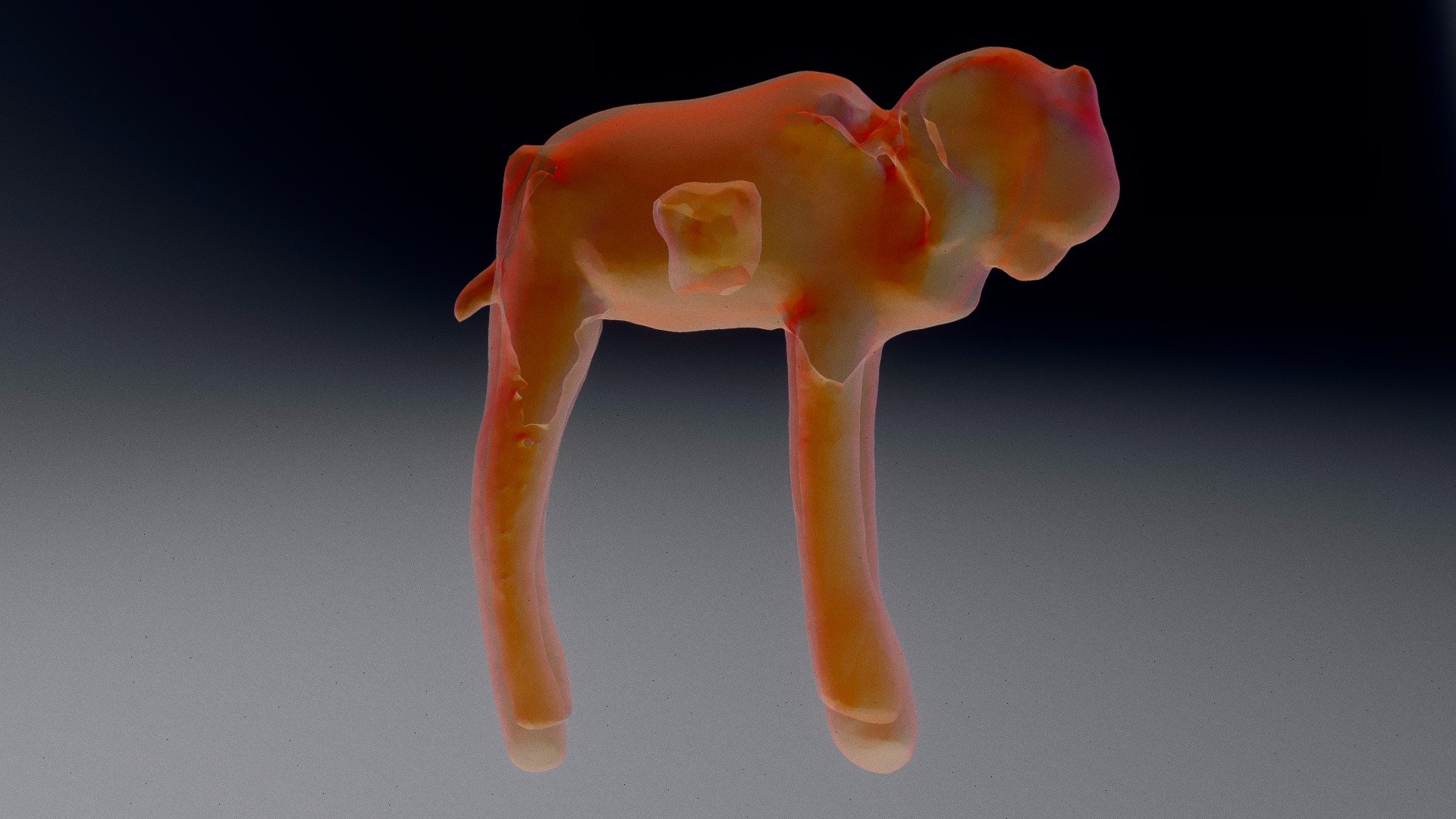 Meta animal III pointcloud - AI Toybox - Download Free 3D model by ...