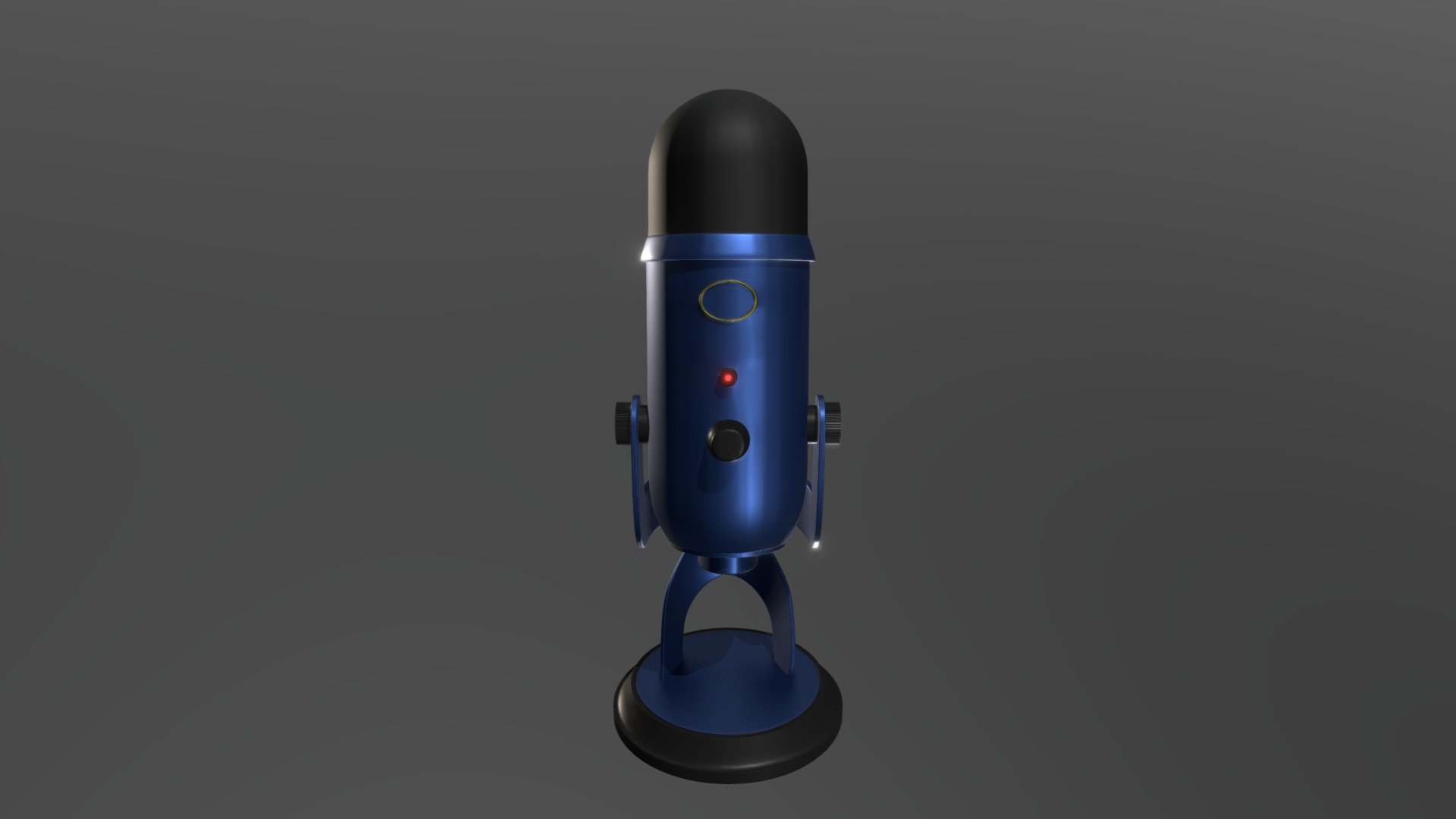 Blue Yeti Microphone - 3D model by jesskellie1 [fdb33af] - Sketchfab