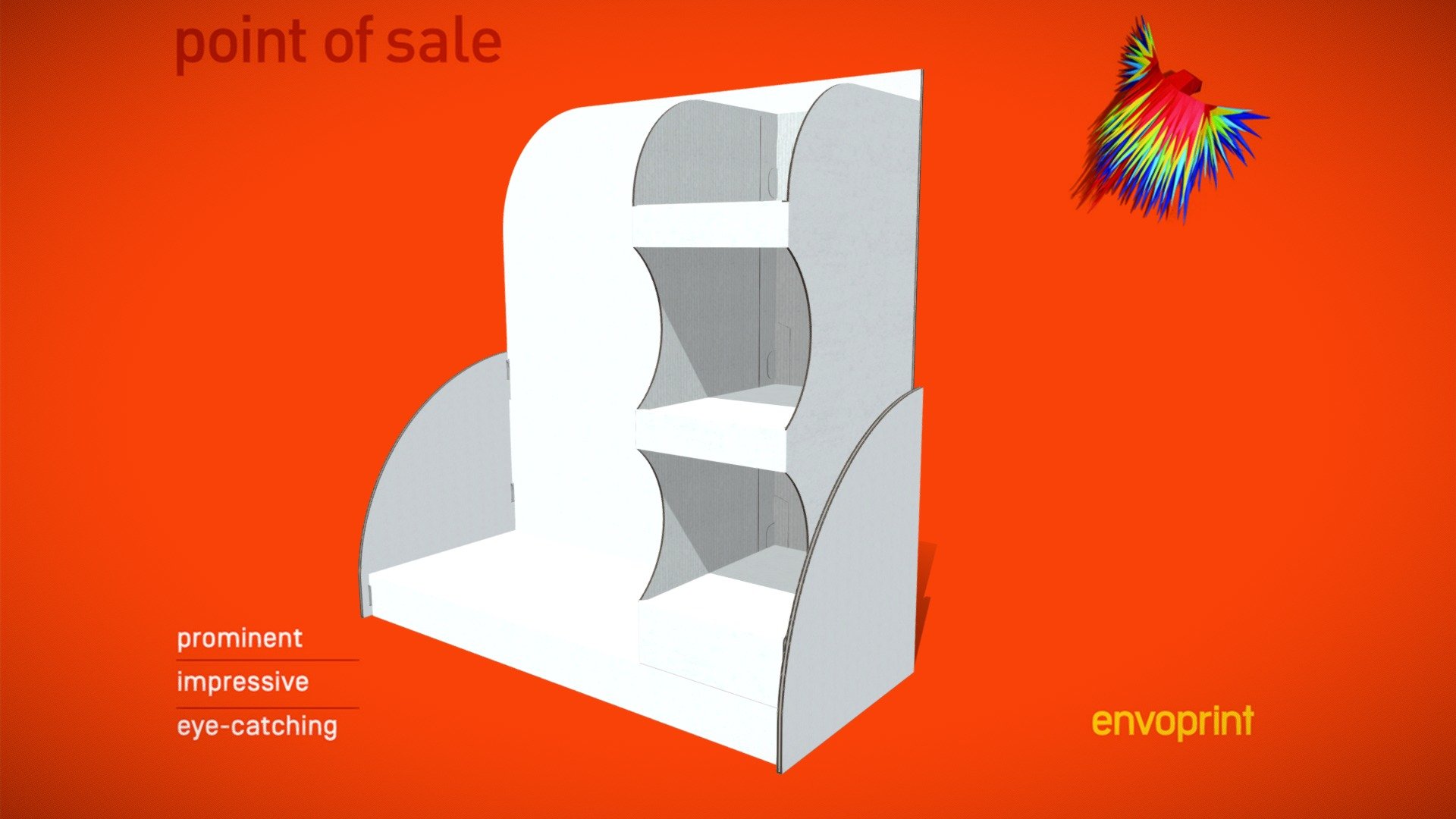 HalfPallet Dispaly - 3D model by envoprint (@keithenvoprint) [fdb356a ...