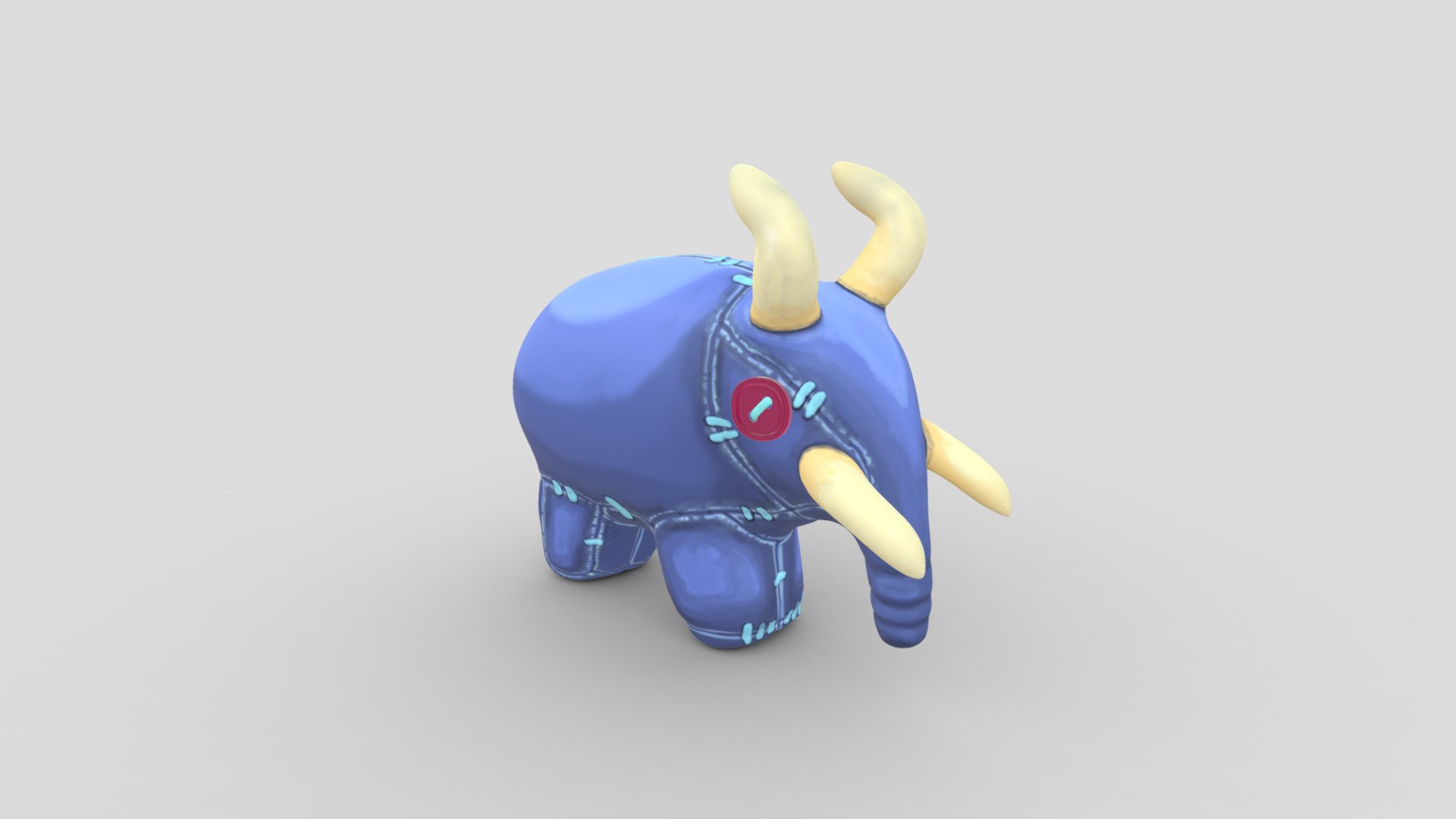 Elekk pushie - Download Free 3D model by JanStano [fdb4abb] - Sketchfab