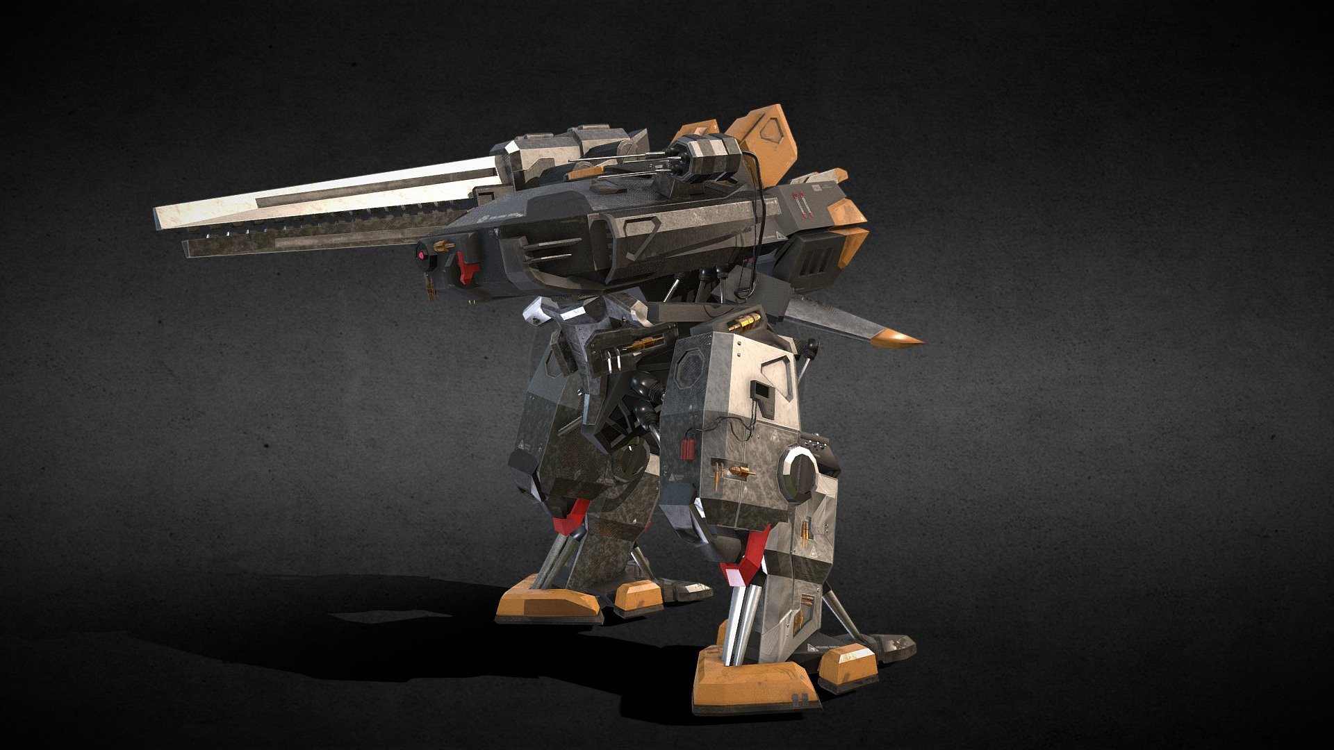 Mech - Download Free 3D model by Viltra [fdb5cd7] - Sketchfab