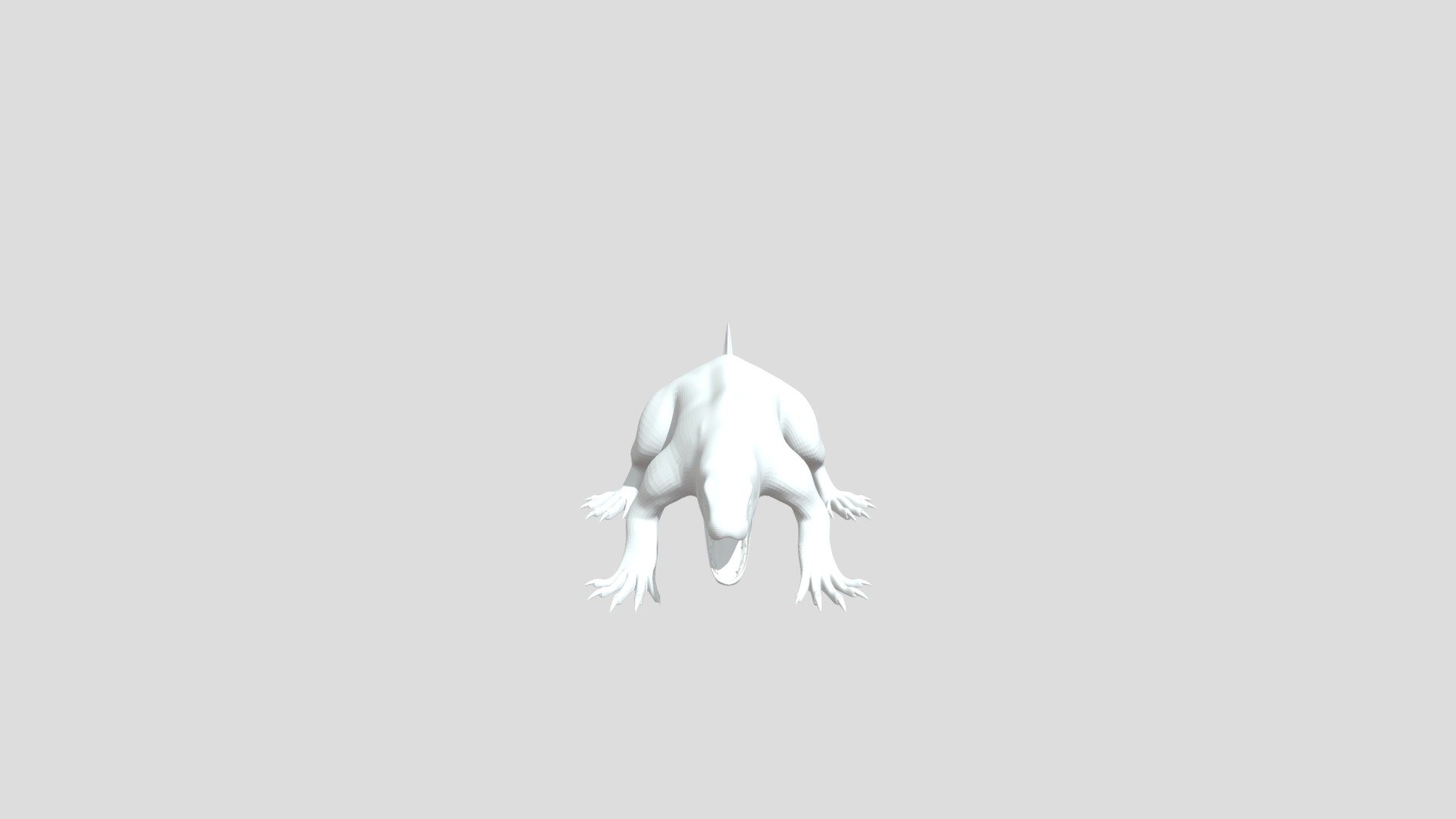 Megalania base pose - 3D model by DiscountNoob (@ConnerPfau-Closser ...
