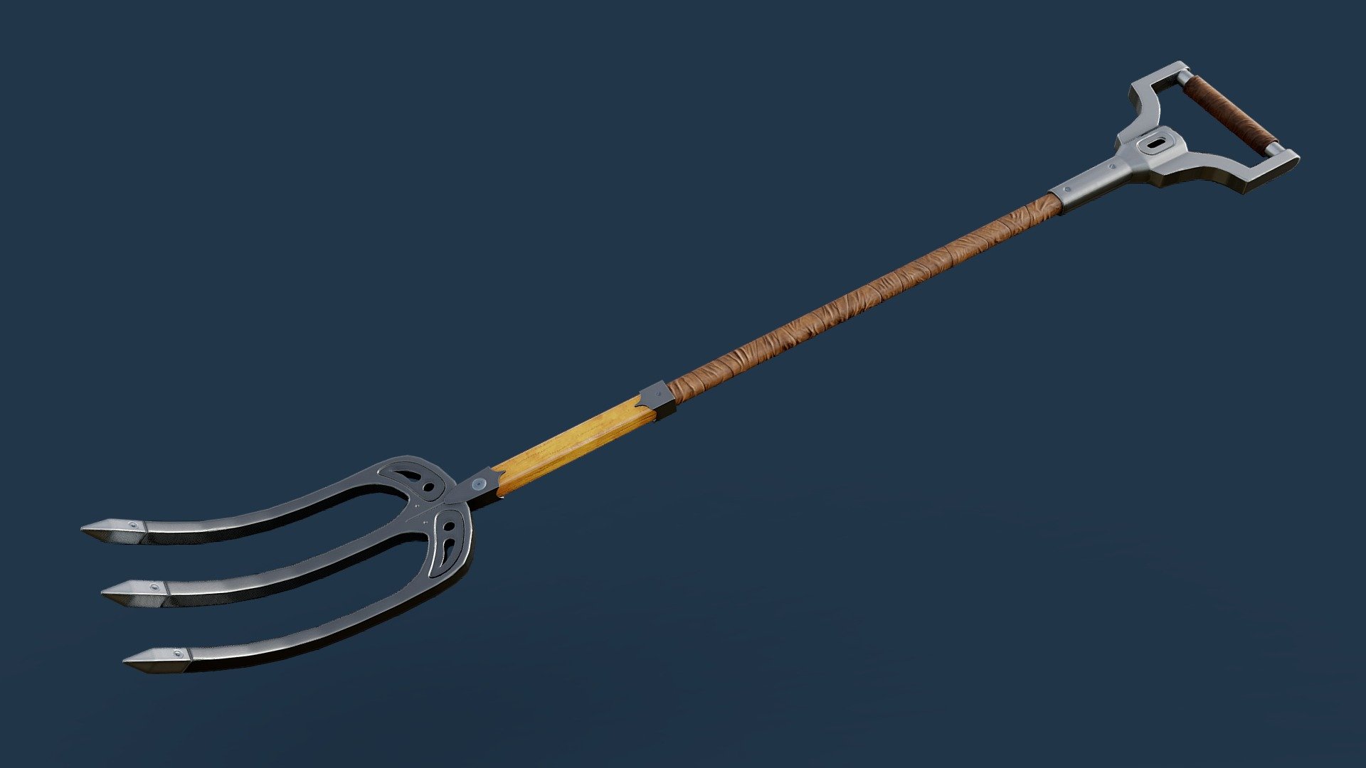 Pitchfork - Download Free 3D model by Tiago Lopes (@drobluda) [fdb78f4 ...