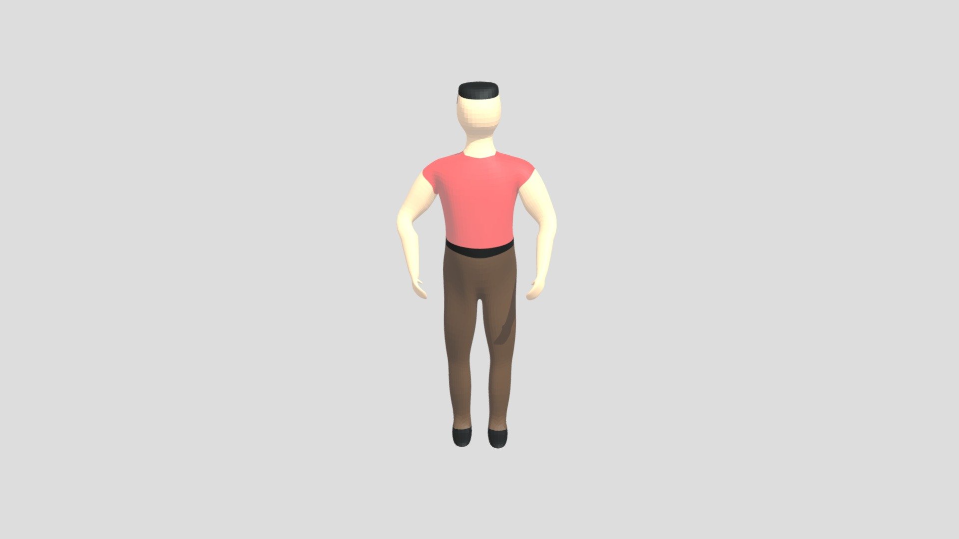 Man Animation - 3D model by jerzypaslawski [fdb7b39] - Sketchfab