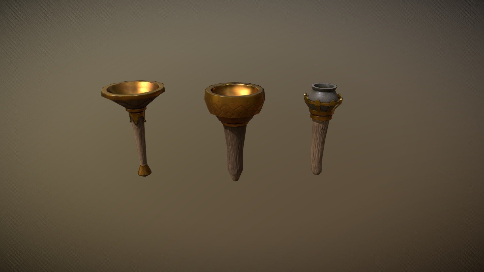 Torchs Pack 2 - Buy Royalty Free 3D model by ccalles94 [fdb7ecd ...