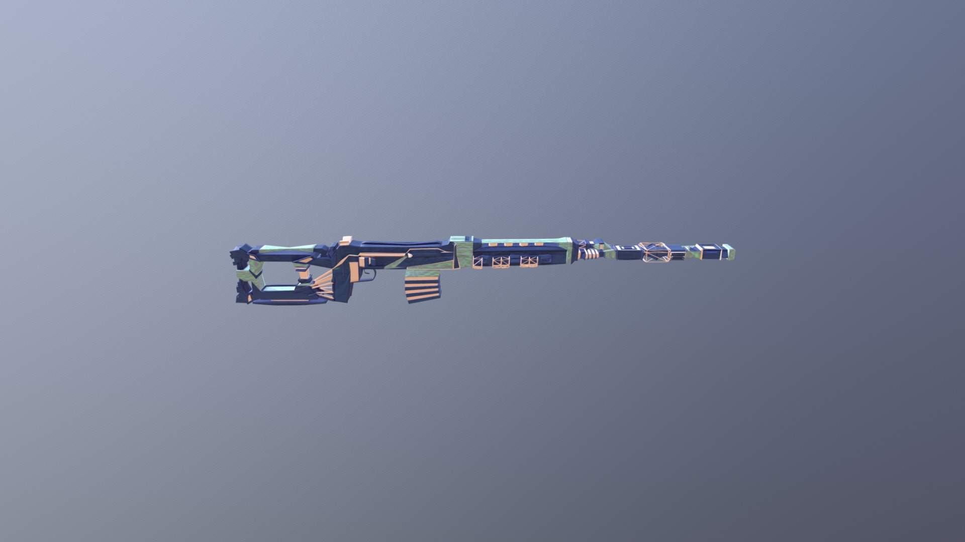 Future Gun - Download Free 3D model by 4defman [fdb897e] - Sketchfab