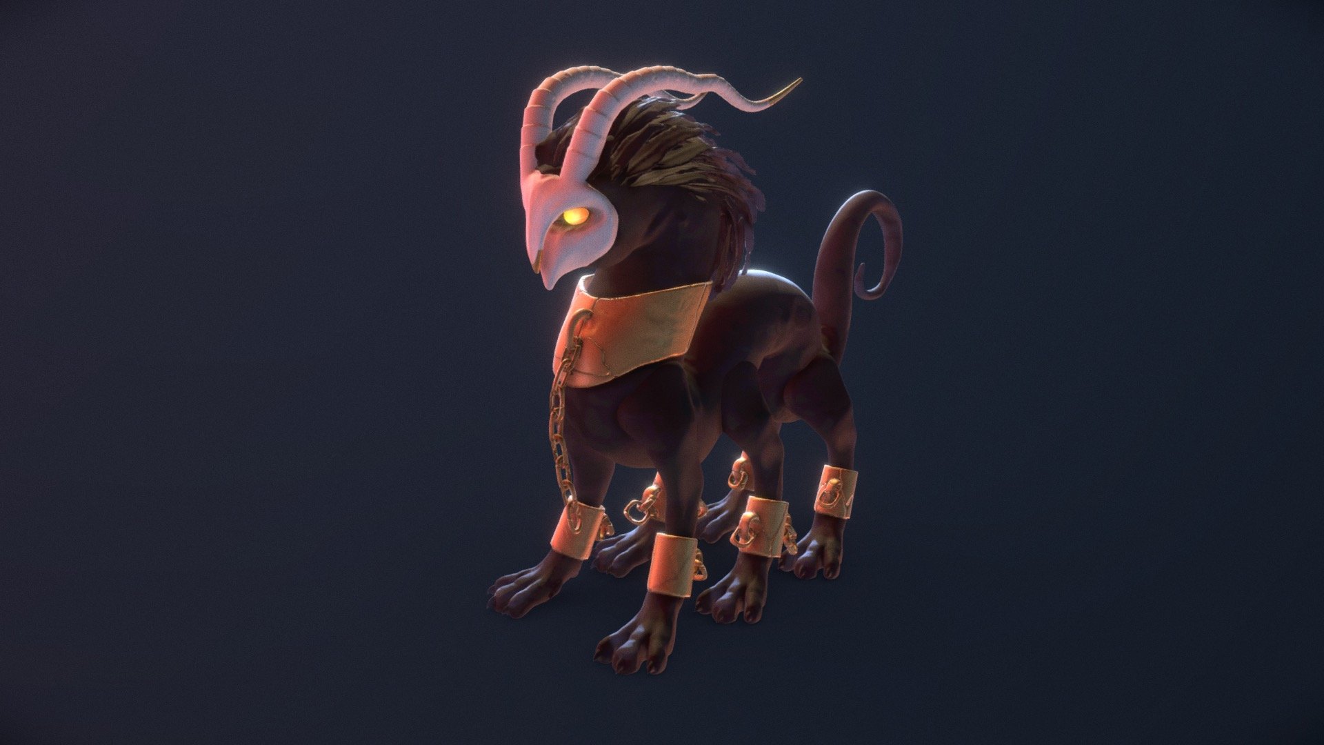 owl demon sculpt - Download Free 3D model by Cozmoth [fdb89a3] - Sketchfab
