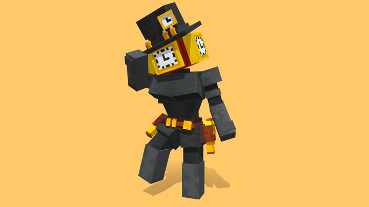 Clockman 3D models - Sketchfab