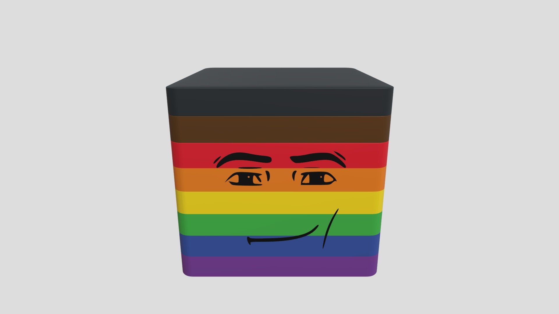 Roblox Man Face Rainbow Pride+ - 3D model by Steles 🦉😈 (@LiaLikeALie ...