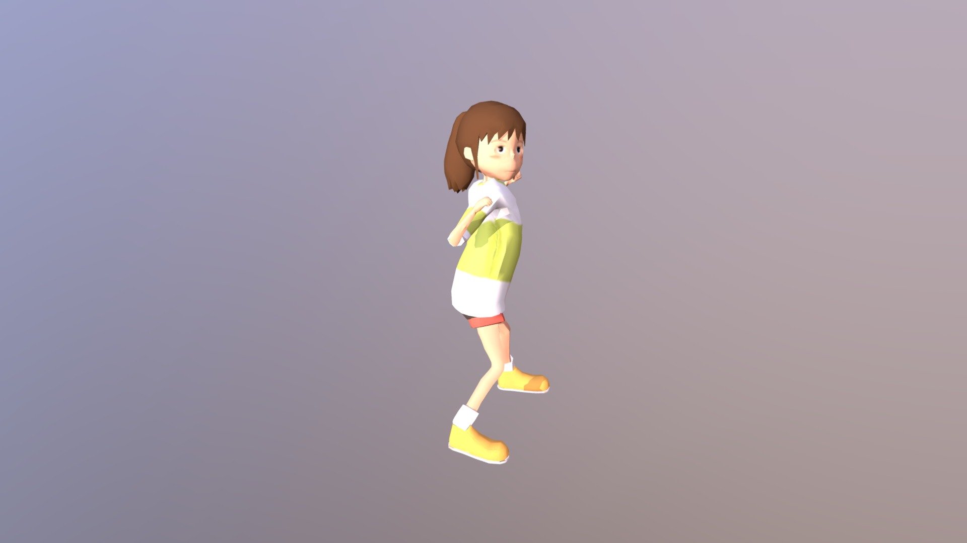 Travers Chihiro Atk - 3D model by Aciadon [fdb9533] - Sketchfab