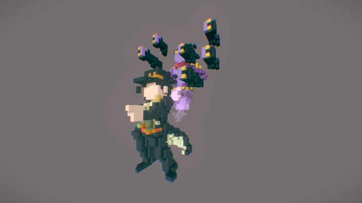 Star_platinum 3D models - Sketchfab