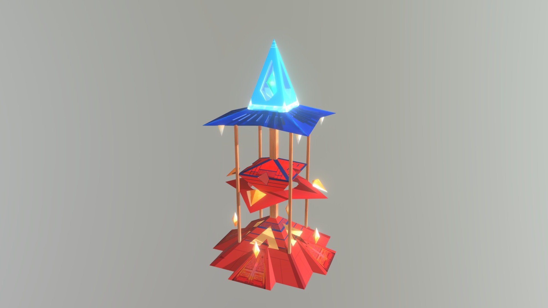 Tower - 3D model by zephyrchh [fdbae0f] - Sketchfab