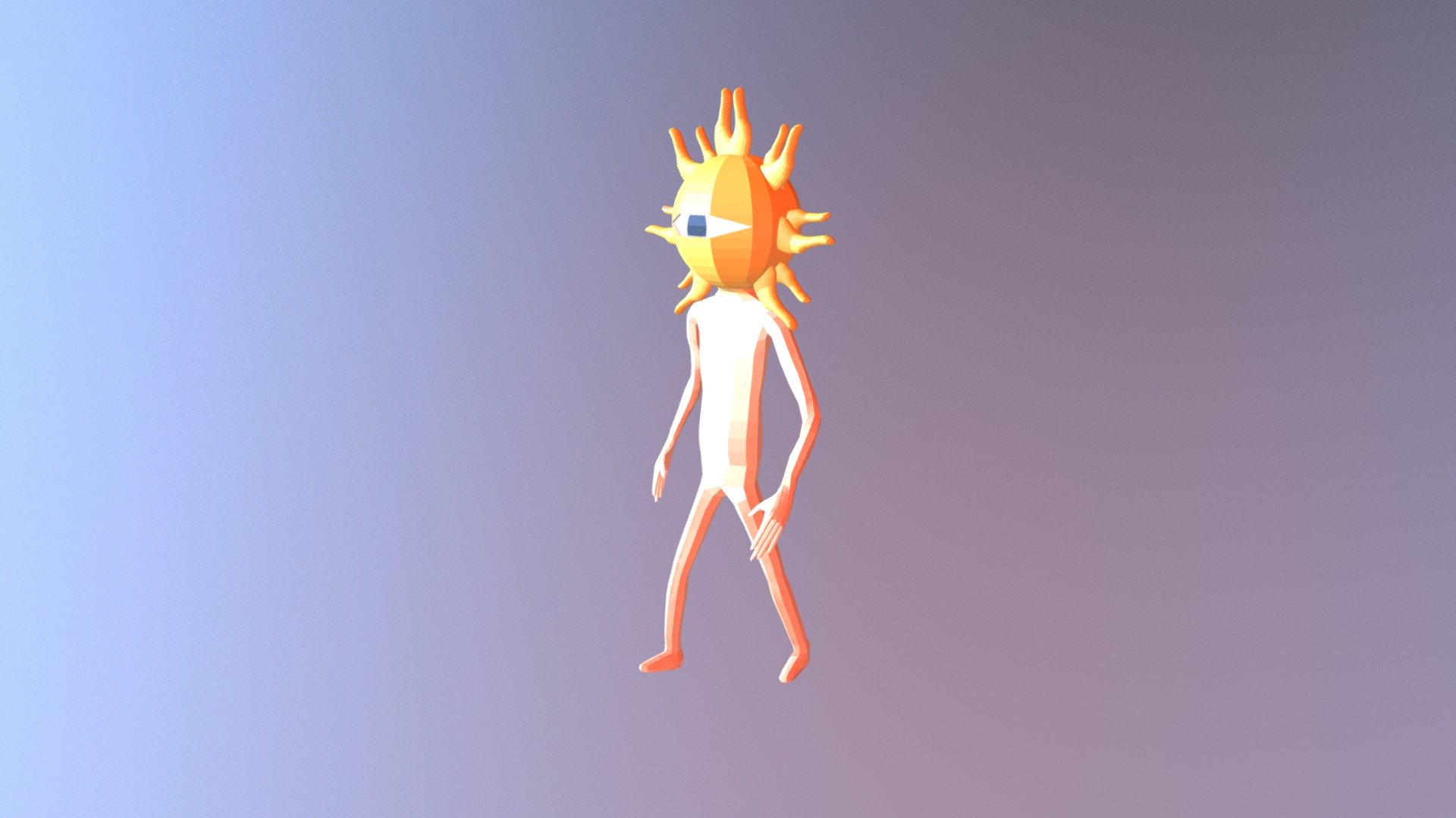 Sun Man - 3D model by Dvinas [fdbbbbe] - Sketchfab