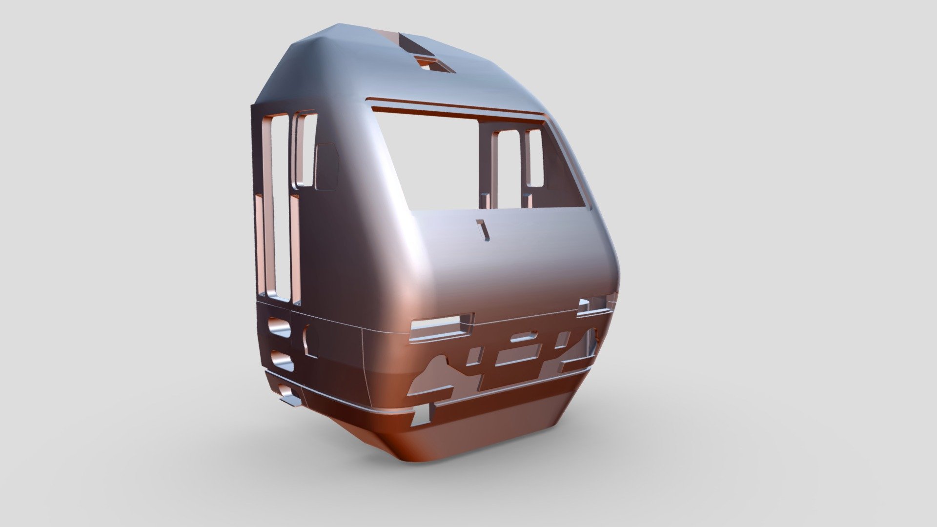 RE460 3d print model cab - 3D model by jplomer [fdbce5d] - Sketchfab
