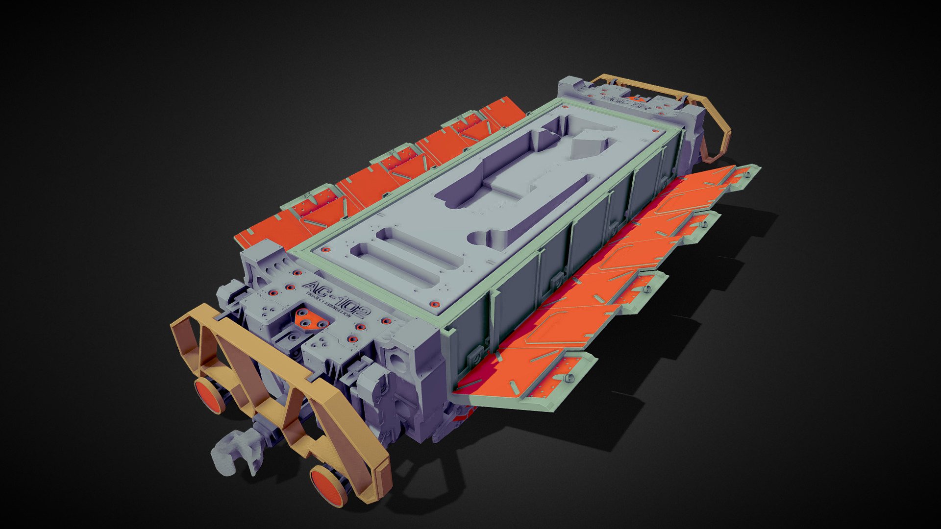 Weapon Train - 3D model by macro45 [fdbcf41] - Sketchfab