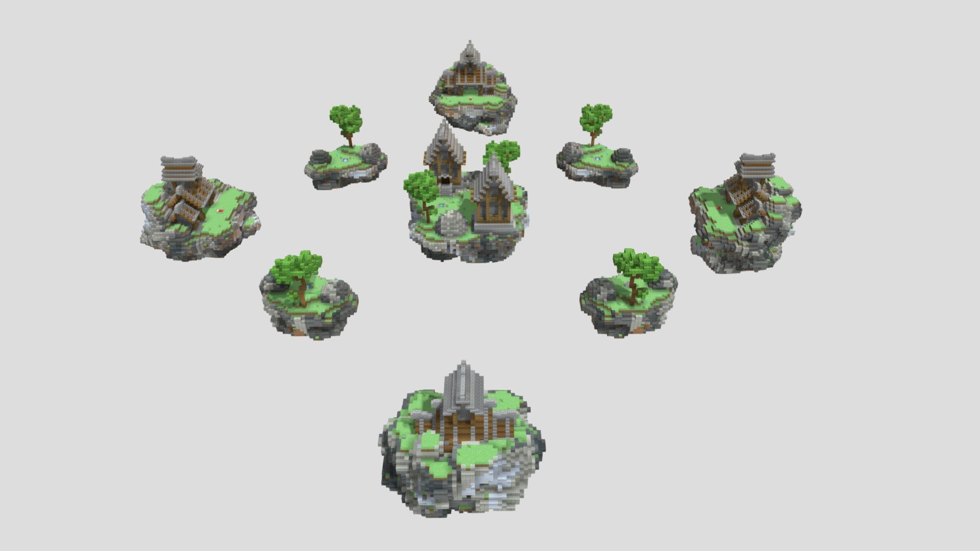 bedwars map 2 - 3D model by AstrumProjects [fdbdfa4] - Sketchfab