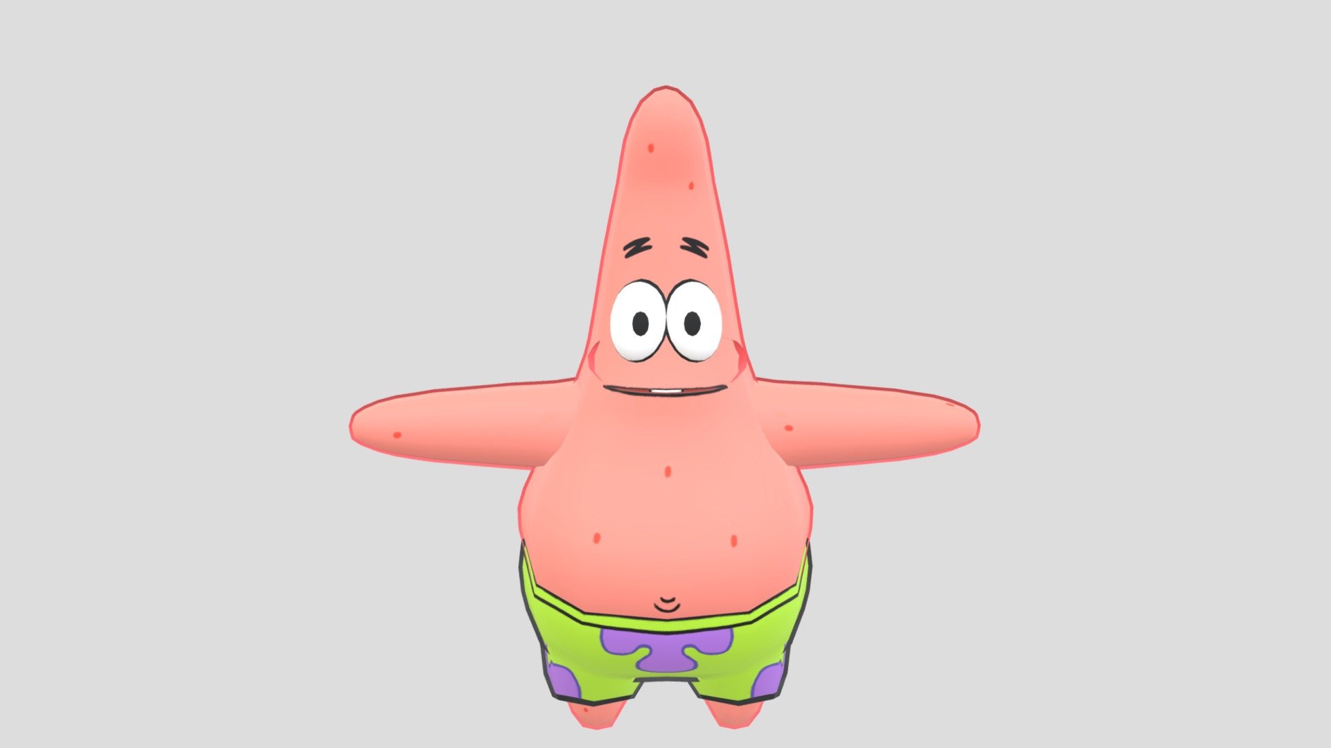 TSCP - Patrick Star - Download Free 3D model by SMF Features Developed ...