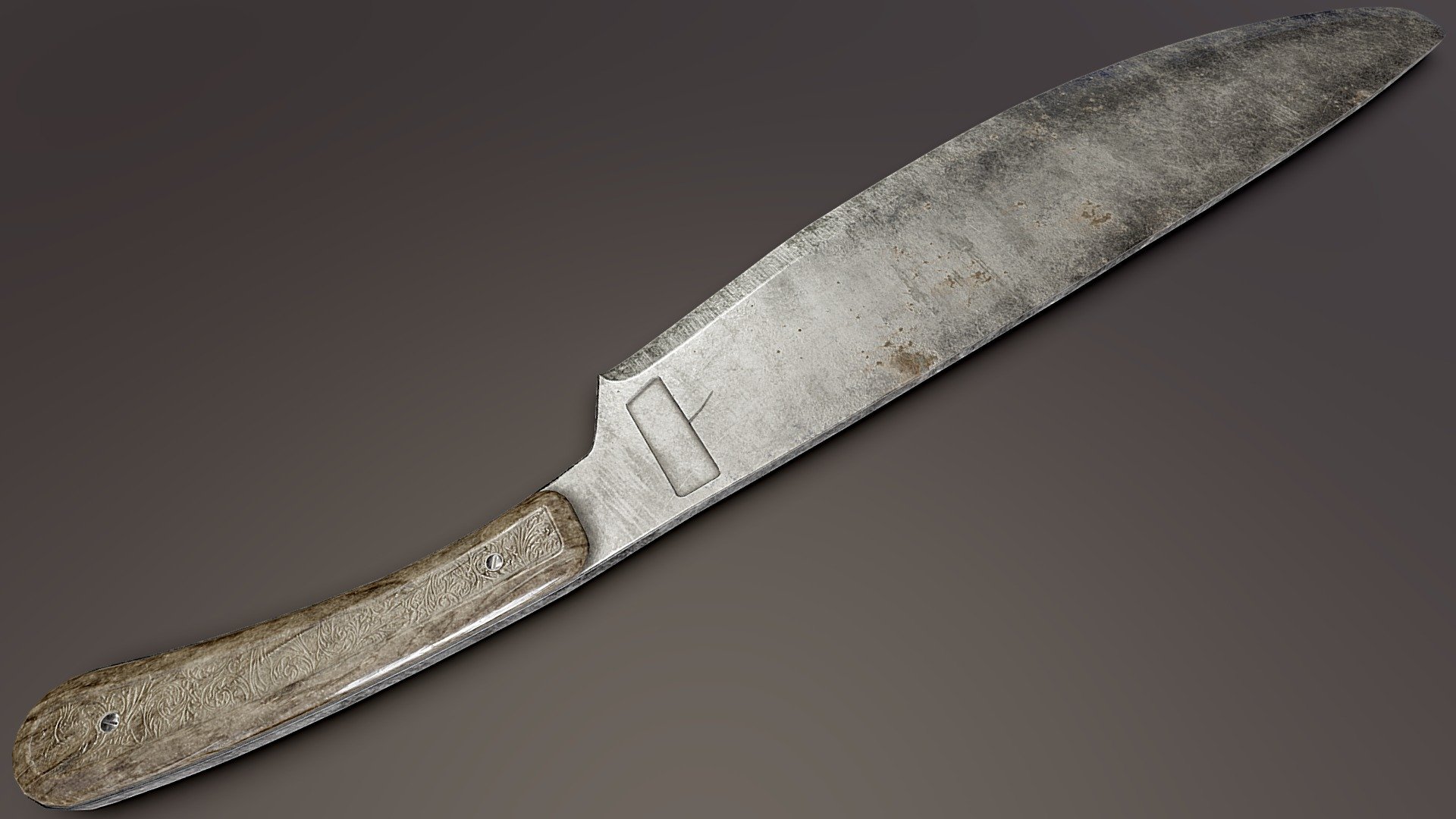 Old Machete - Buy Royalty Free 3D model by AidanWatts3D (@AidanWatts_3D ...