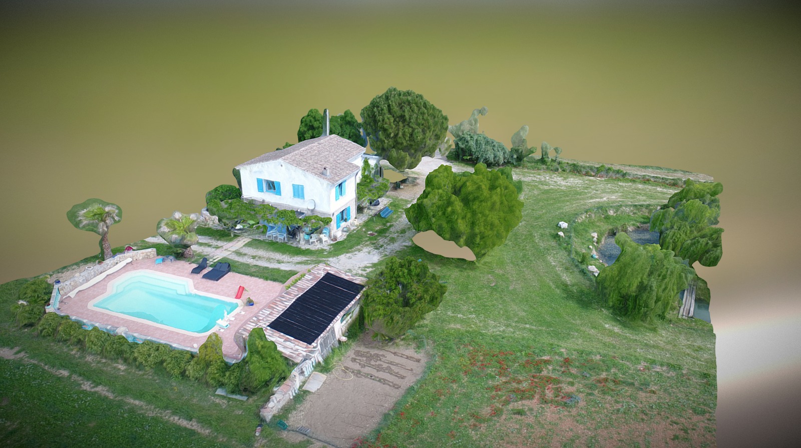 Test PIX4D 2 Simplified 3d Mesh 3D Model By Draguidrones fdc23ad