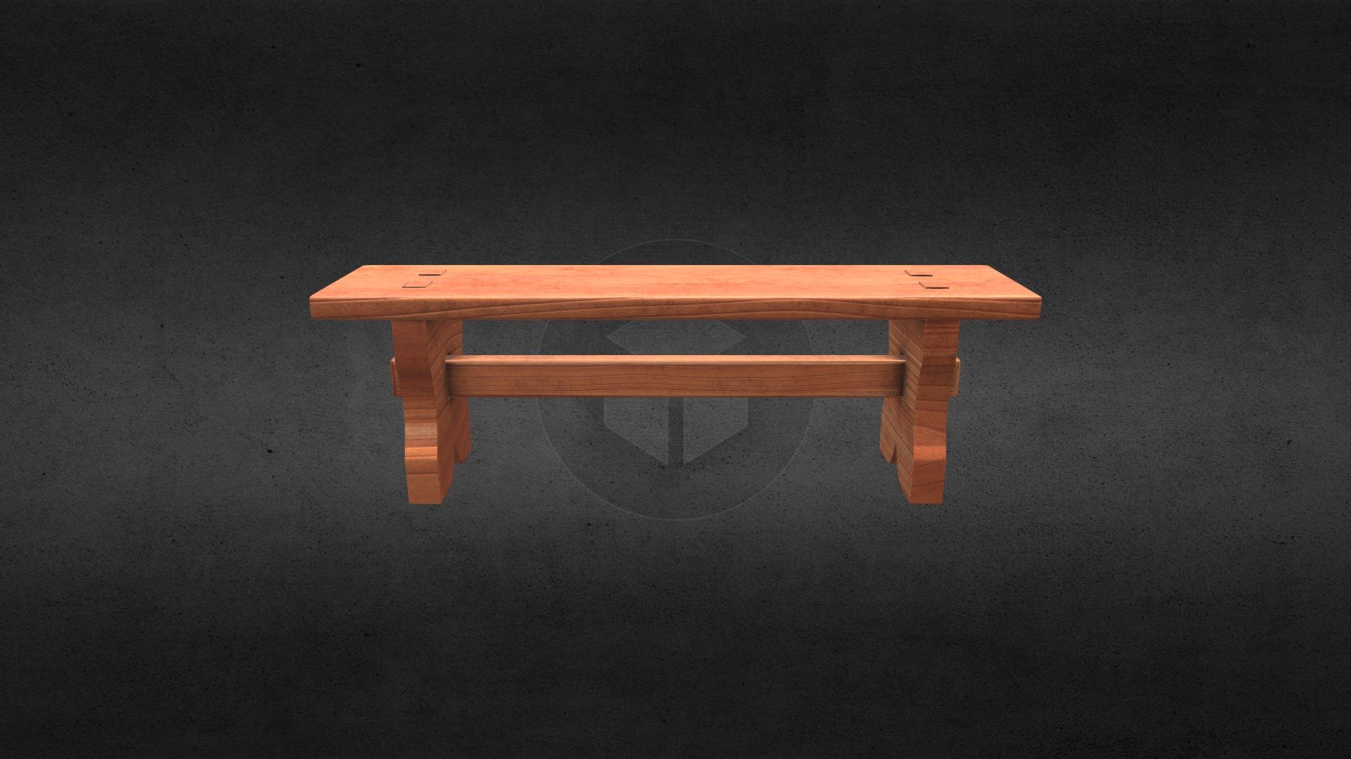 Medieval bench - 3D model by Jardel Guimarães (@jguim) [fdc3087 ...