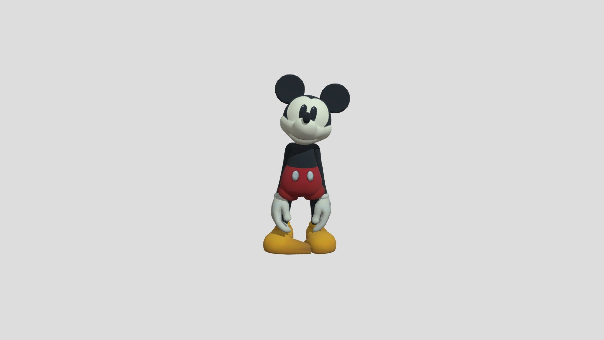 Mickey Mouse Happy Idle - Download Free 3D model by Renato Solar Gomez ...