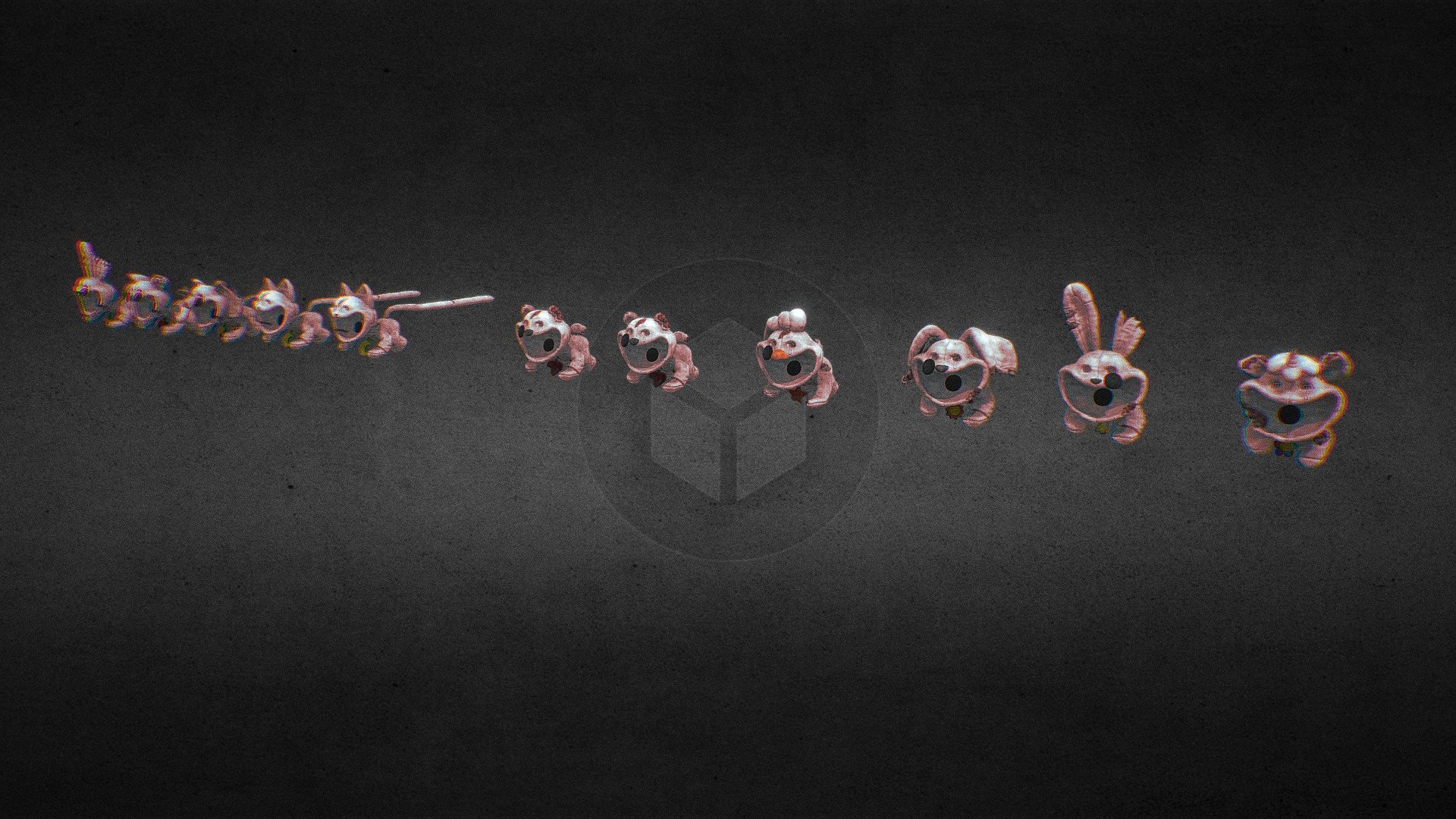 Smiling Critters All Anims Read Description - Download Free 3D model by Jakss™ (@jakss) [fdc4da3 ...