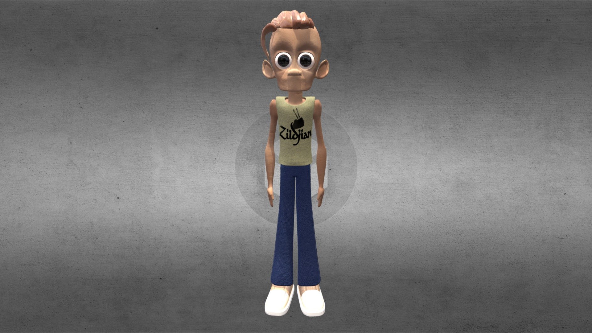 Punk Figure - 3D model by ariefdirgakusuma [fdc4ddb] - Sketchfab