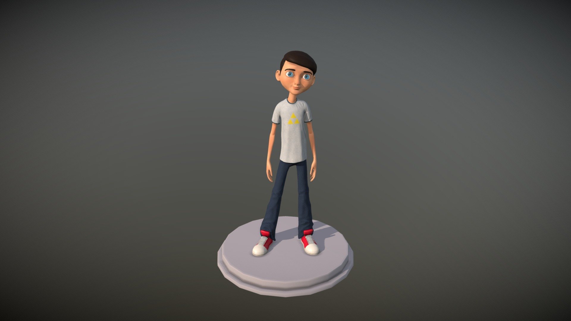 Daniel Cartoon - 3D model by lucasRapha [fdc51b7] - Sketchfab