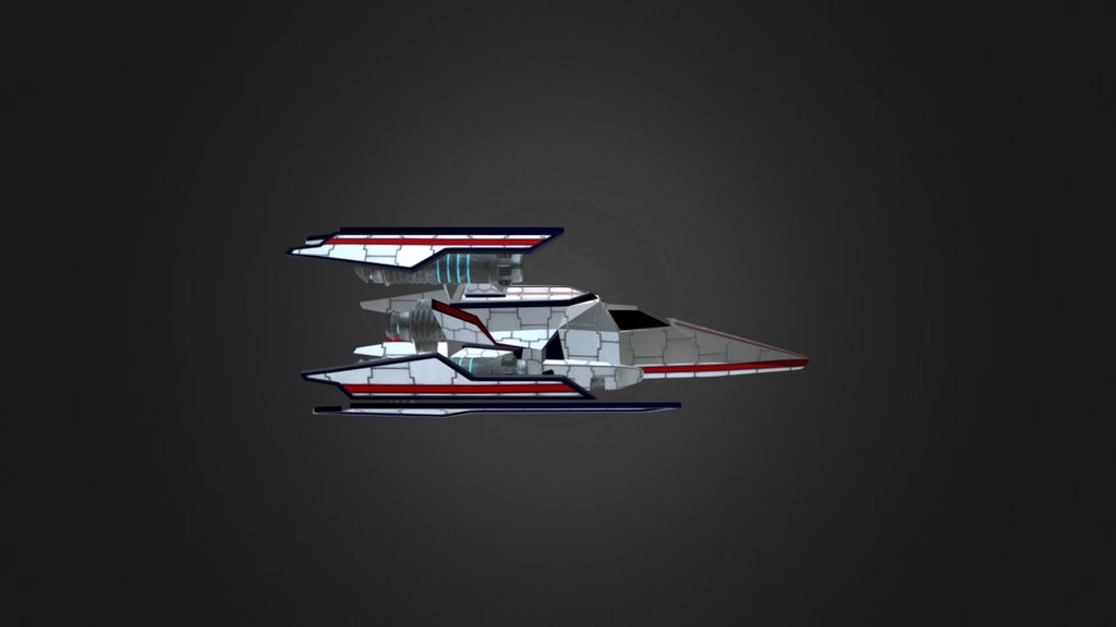 Class 3 Heavy Fighter: Unicorn - 3D model by Sciriez [fdc56c4] - Sketchfab