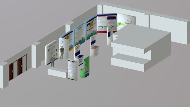 Booth-design 3D models - Sketchfab