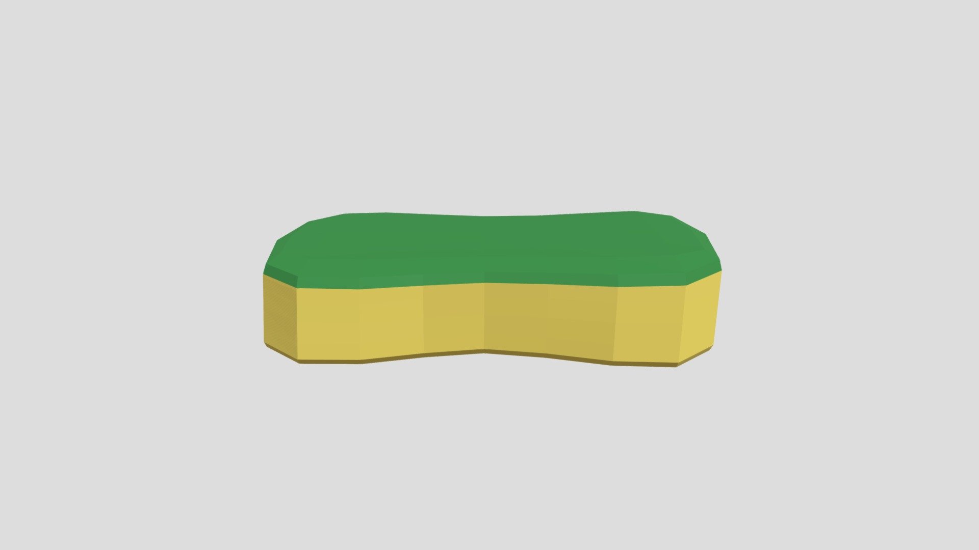 lOW POLY SPONGE - Download Free 3D model by Depres (@Depres_) [fdc61b7 ...