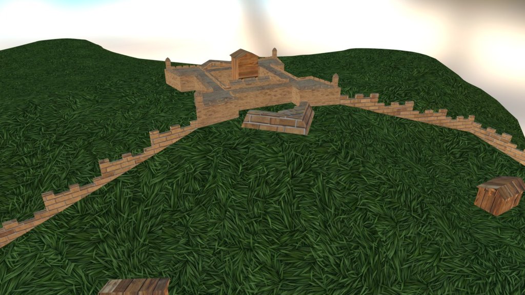 Fort - 3D model by AJ (@wwuaj) [fdc6bb7] - Sketchfab
