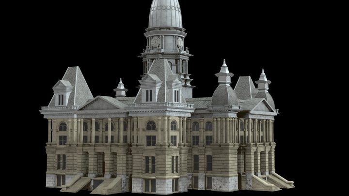 Courthouse 3D models - Sketchfab