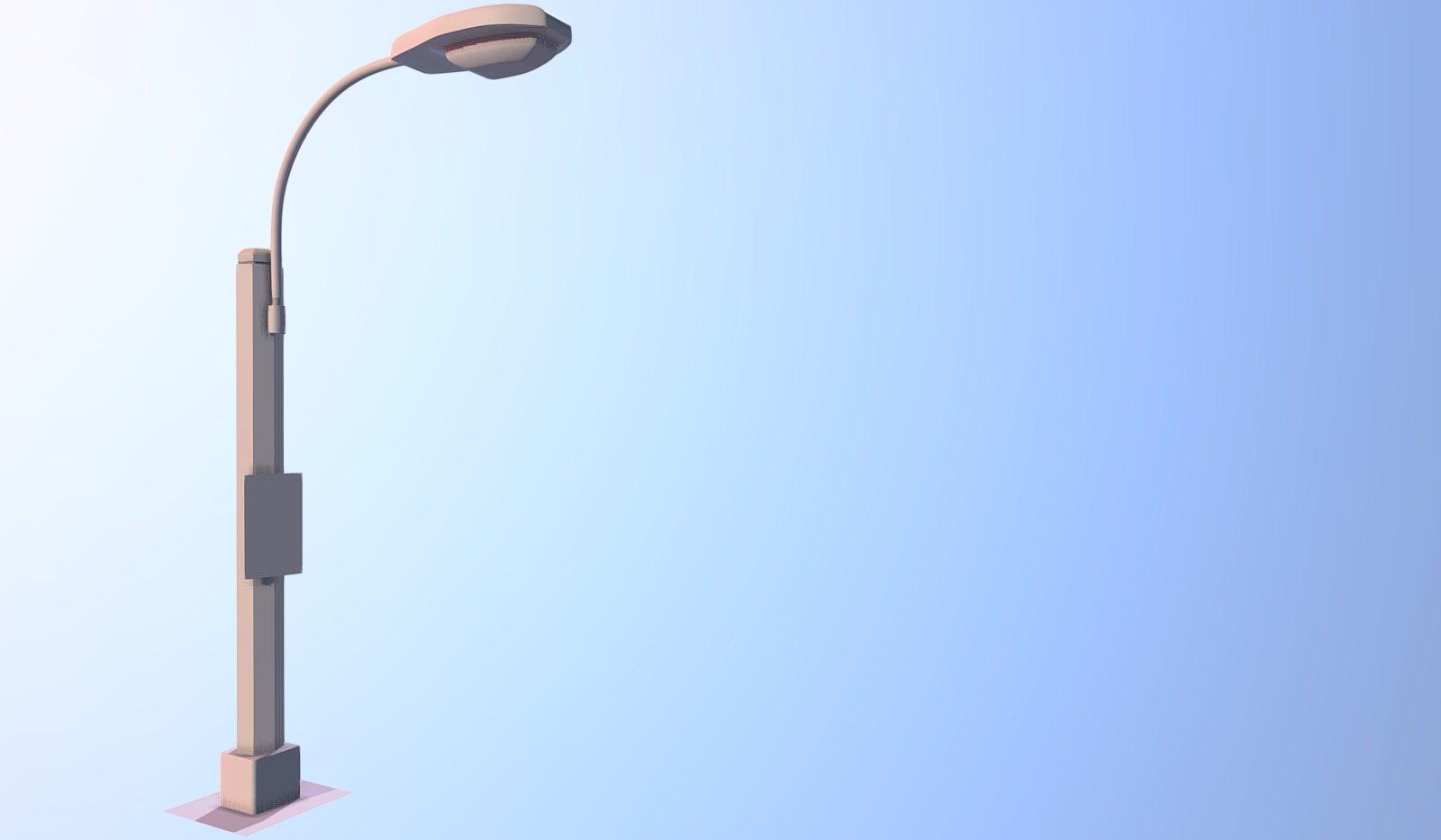 Suburban Street Lamp - Download Free 3D model by gadsby [fdc8b5b ...