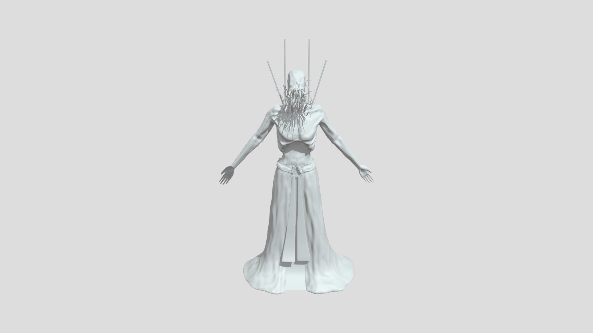 The emaciated one - 3D model by Mischvs [fdc8dc1] - Sketchfab
