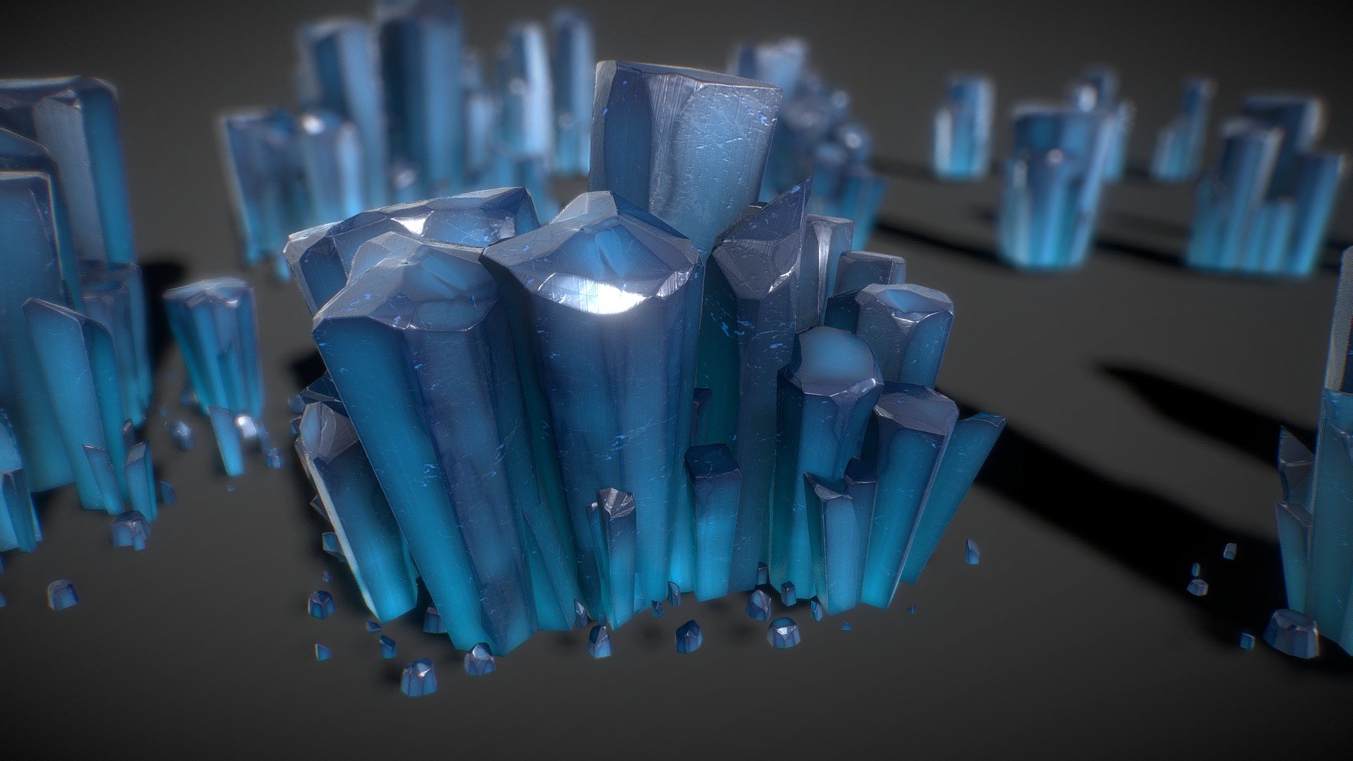 Crystals Pack - Buy Royalty Free 3D model by FaxLab3D [fdc8f33 ...