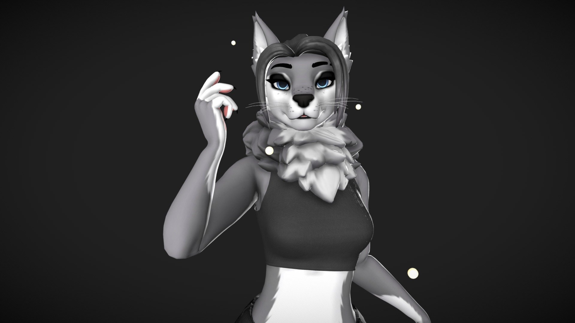 Fem Canine ~ VR and VTuber Avatar - 3D model by Julia Winterpaw ...