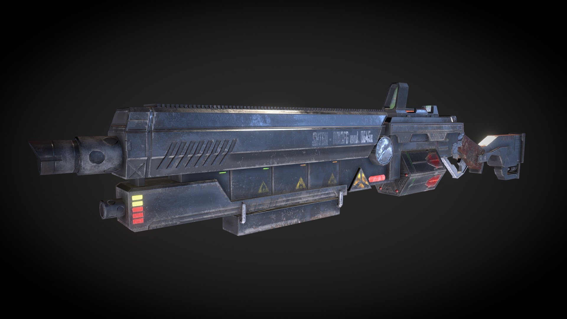 Modified shotgun, concept - 3D model by aleksey.matveenko [fdcbb1b ...