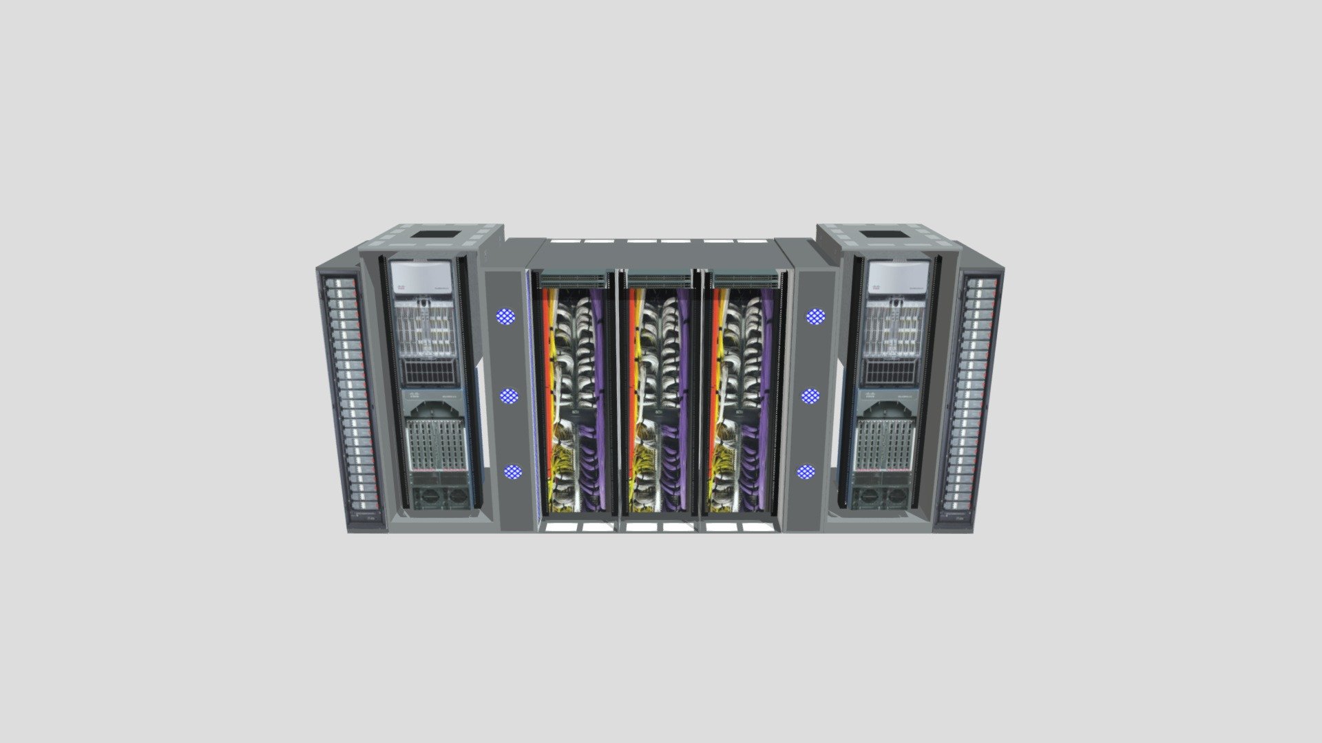 datacenter - Download Free 3D model by evaaaaaaaaa [fdcc0c2] - Sketchfab