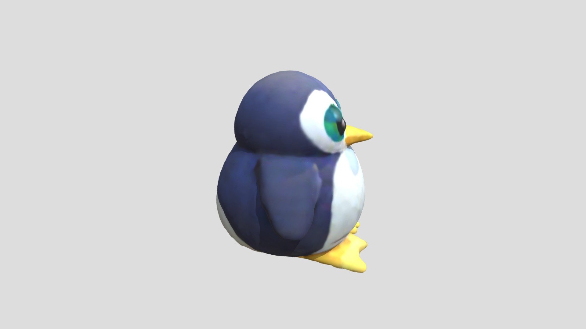 Cute Penguin - Download Free 3D model by Liam Howard (@LiamHoward ...